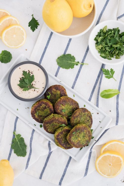 zesty green falafel - iloveorganicgirl