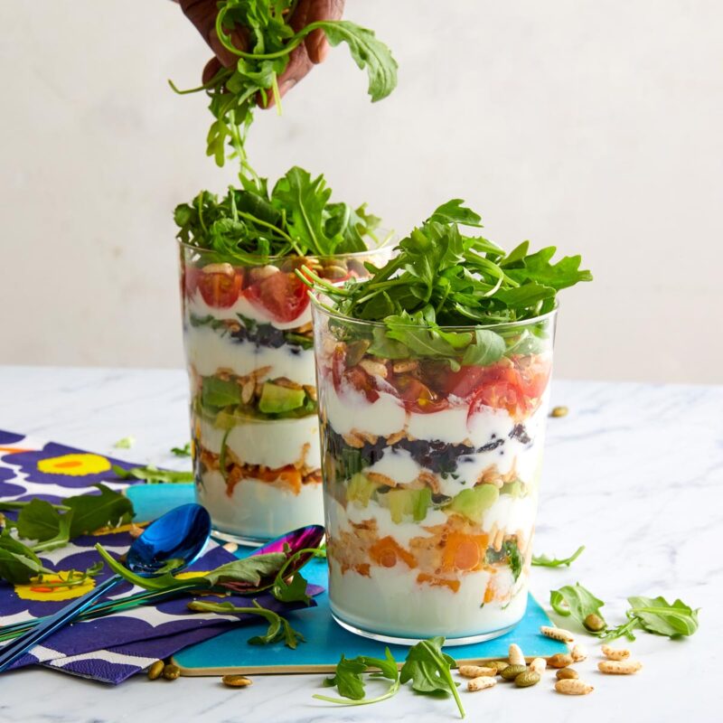 savory breakfast parfait - iloveorganicgirl
