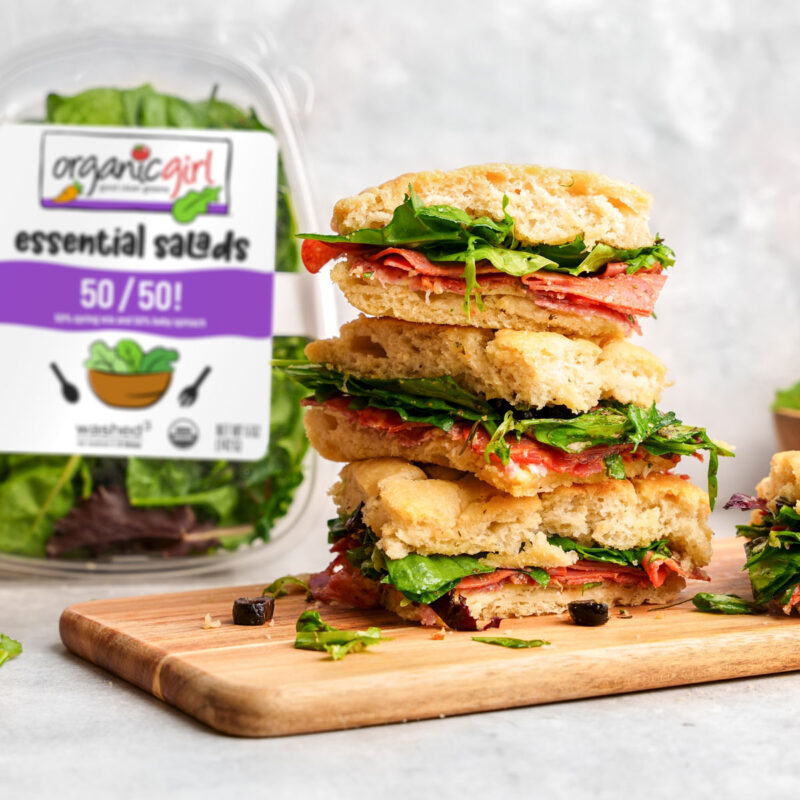 italian focaccia sandwich - iloveorganicgirl
