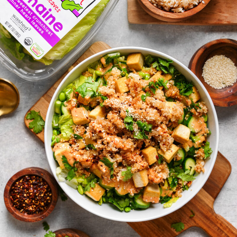 crispy rice salad - iloveorganicgirl