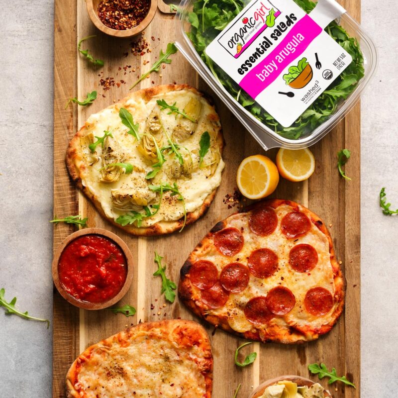 mini pizza flight - iloveorganicgirl
